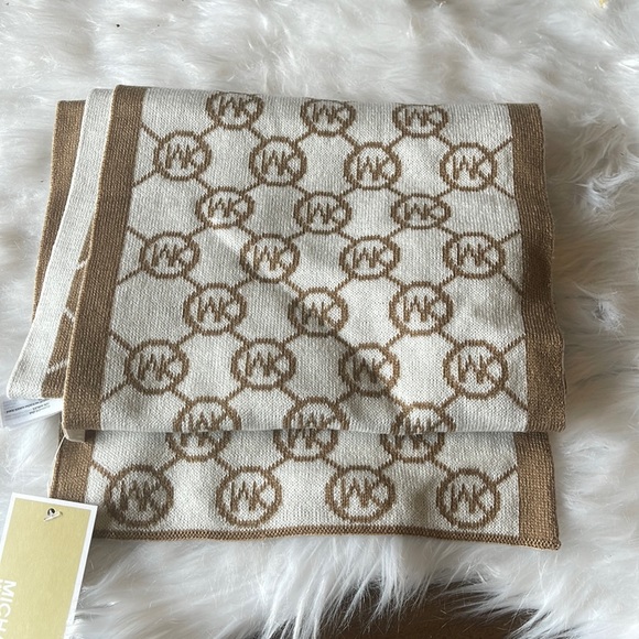 MICHAEL Michael Kors | Accessories | Michael Kors Logo Scarf | Poshmark